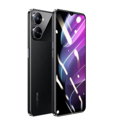 适用realme真我v30钢化膜RMX3619屏保3618手机贴膜玻璃realmev30T全屏覆盖V305G防指纹oppo保护高清抗蓝光莫