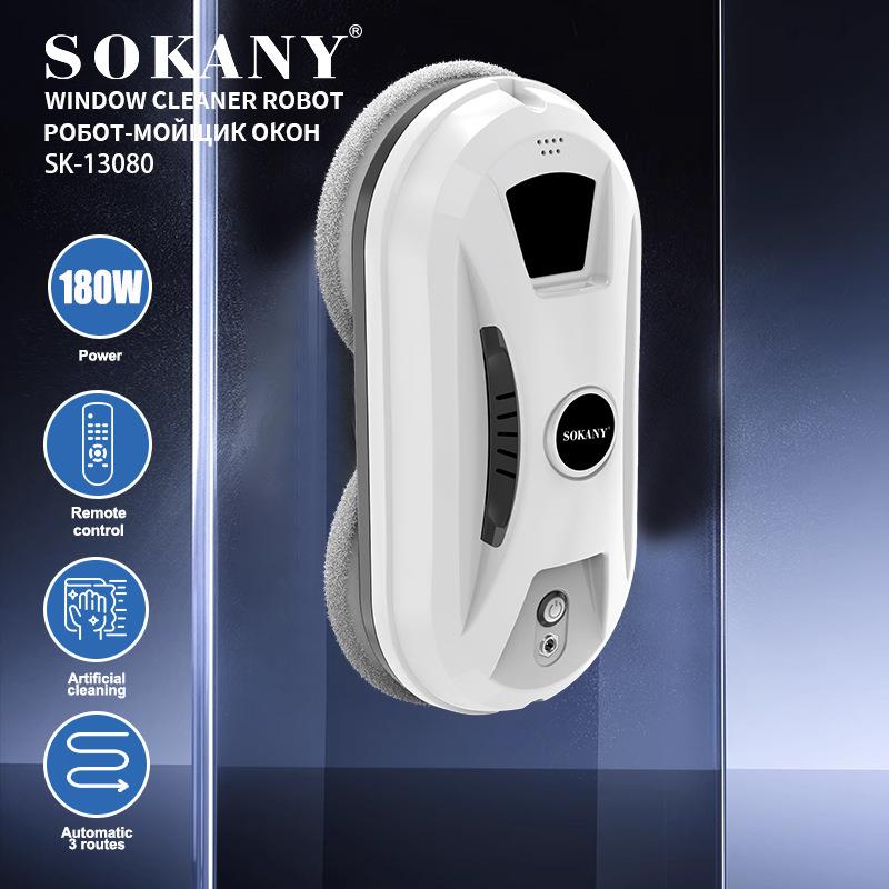 外贸SOKANY13080擦窗器家用电动遥控擦窗机器人玻璃清洁器ROBOT