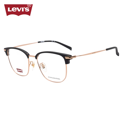 李维斯（Levi's）男款眉线框镜架