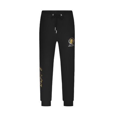 JEDOSS/爵迪斯男装春夏专柜新款烫金刺绣针织薄款休闲裤JF309