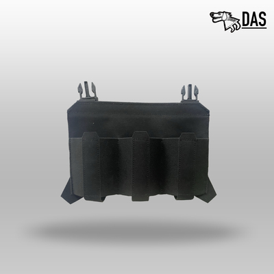 DAS da弹力三联 胸挂前面板 适配556 762 5.8 战术胸挂 P02