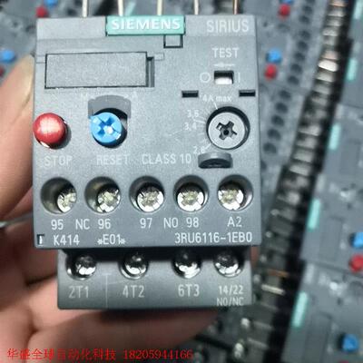 西门子热继电器热过载保护器3RU6116-1AB0/1EB0