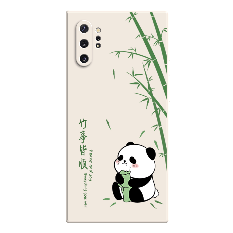 适用三星note10十5G手机壳硅胶samsungnote保护套n9760全包not防摔pro女galaxynote10+男nont潮noto熊猫plus