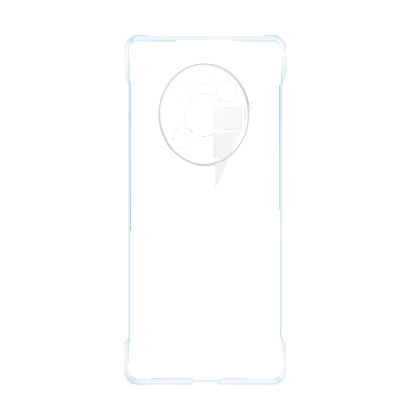 适用华为智选鼎桥M40手机壳TDT一MA01透明Tech超薄简约半包tdtechM40防摔TDTMA保护套TD男5G女405G新款外壳潮