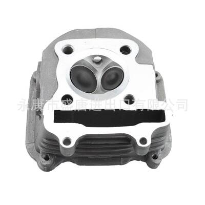 57.4mm气缸盖阀适配GY6 150cc 152QMI 157Q ATV Quad踏板车