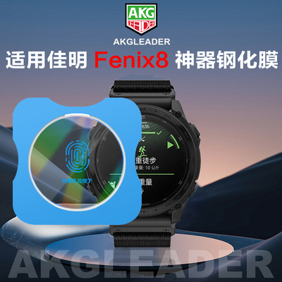 AKGLEADER适用于佳明秒贴钢化膜