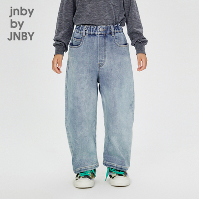 [加绒]江南布衣童装裤子牛仔裤24冬男女童jnbybyjnby1OBE12310