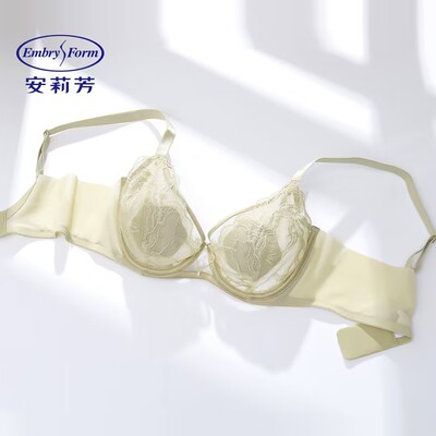 【玫瑰诗意】安莉芳大胸显小玫瑰乳贴杯舒适女士文胸 EB01251
