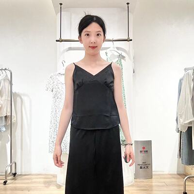 伊芙丽女士简约气质吊带1G5V21501S