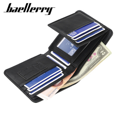 Men's short Korean version multi slot zero wallet钱夹卡包男