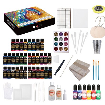 134pcs Fluid drawing Acrylic pigment set Cell pigmen丙烯颜料