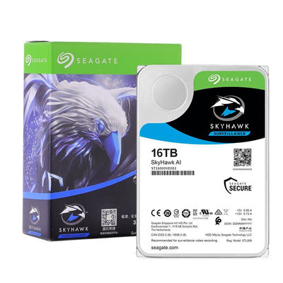 Seagate/ ST16000VE002 16tb酷鹰安防监控录像机械硬盘16t
