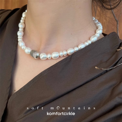 手工珍珠项链softmountains