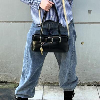 若若韩代正品单肩腋下包