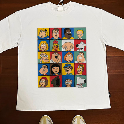 CLFC Family Guy Peter Griffin t shirt恶搞之家皮特格里芬长短T
