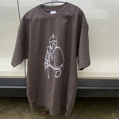 CLFC SS01士兵Archive线条简约图休闲长短T个性宽松美潮高T Shirt