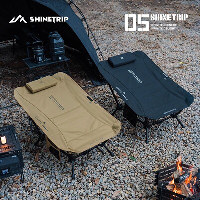 山趣大号可躺折叠轻量露营月亮椅