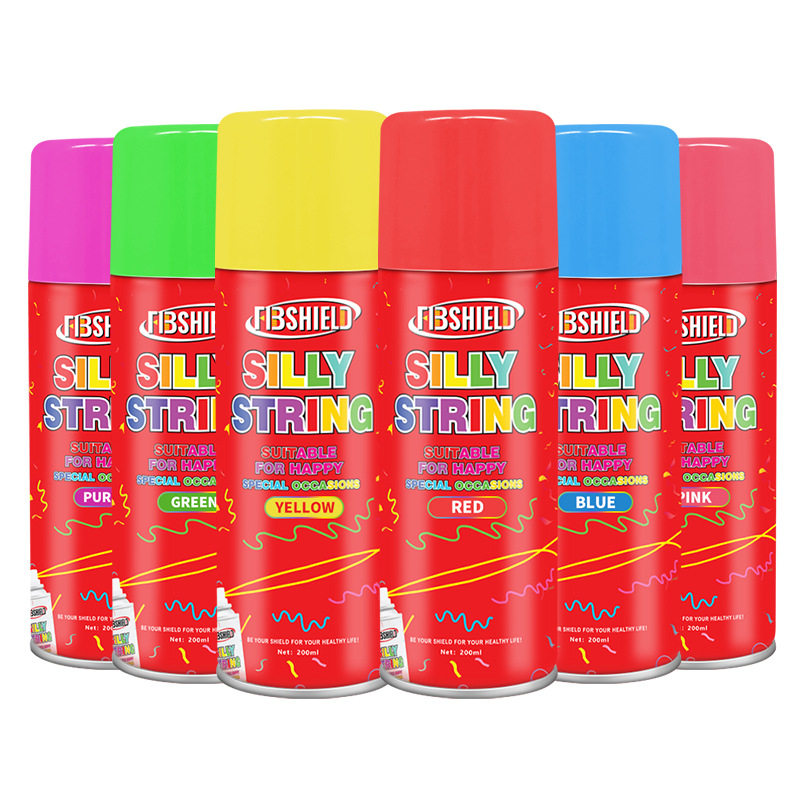 彩带喷雪剂婚礼彩喷开业喷雾雪花结婚喷彩泡沫Silly string