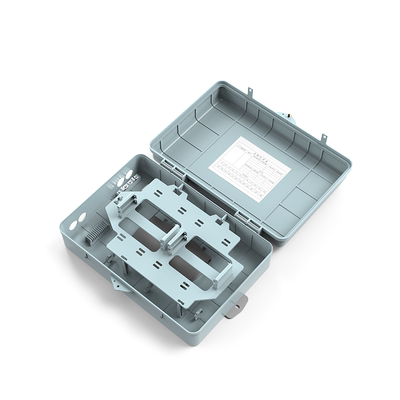 晋航严选 中款1分32光纤分纤箱1比32插片式光分路器箱光缆分纤箱48芯尾纤分线盒室内室外壁挂分线箱