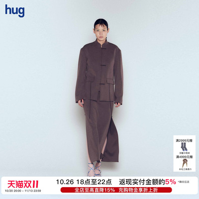 SAMUELGUIYANG抽绳立领短外套