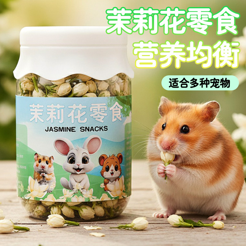 冠之亚茉莉花鼠类零食仓鼠小宠物营养均衡天然零食适合多种宠物