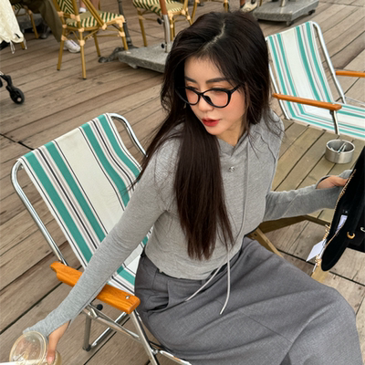 【折】虞书欣同款 Vena Label 2024年夏长袖上衣腰带长款半身伞裙