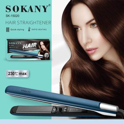 出口SOKANY15020夹板直卷两用直板夹拉直夹板hair straightener