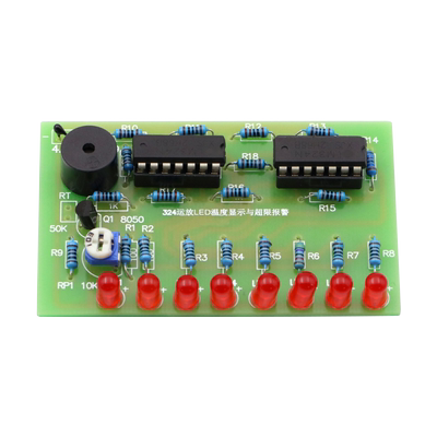 LM324运算放大LED温度显示模块