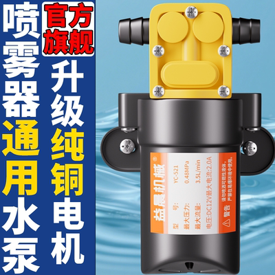 12v喷雾器水泵电动喷雾器专用