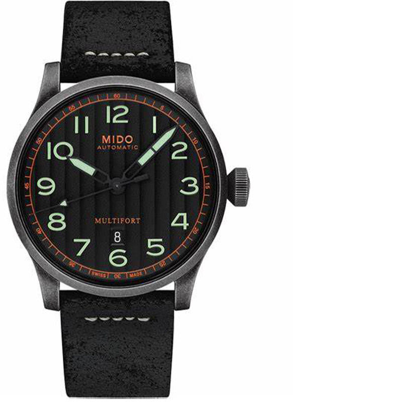 MIDO美度正品手表舵手系列穿越者皮带机械男表M032.607.36.050.09_虎窝淘
