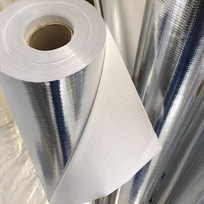 铝箔编织布出口海运铝塑膜箱包隔热防水垫层真空包装膜保温镀铝膜