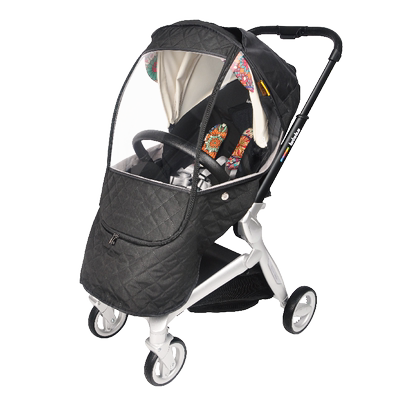 韩国婴儿车雨罩通用型挡风阻隔