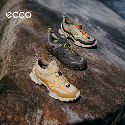 ECCO x NRL联名 户外抓地透气登山鞋女徒步鞋健步BIOMC踪迹810413