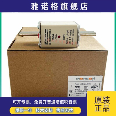 法国罗兰ferraz shawmut熔断器NH1GG50V250-0 500V 250A法雷保险