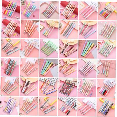 Zoecor 6Pc/Lot Kawaii Gel Pen Set Cute Ballpoint Pens