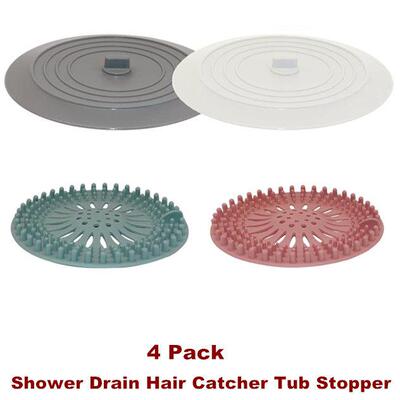 Shower Drain Hair Catcher Tub Stopper Cover Plug Bathtub
