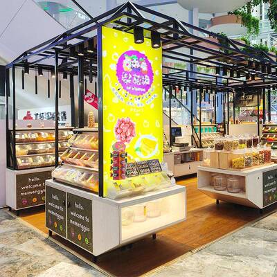 商场多食经点位水果捞展示小吃熟冰淇淋糖ZGE-0089芦中葫岛展示柜