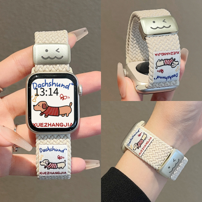 适用vivowatchgt2编织磁吸表带