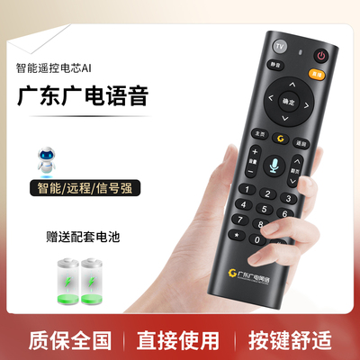 广东广电科大讯飞博冠机顶遥控器