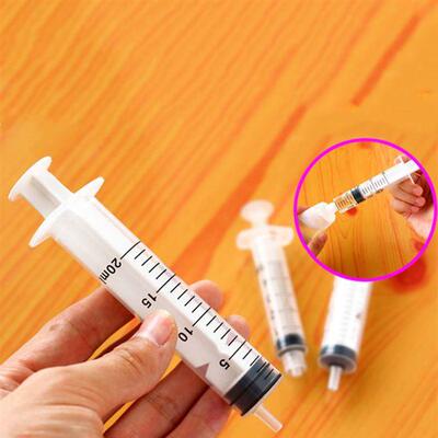 5/10/20ml reusable plastic syringe refilling perfume tool tr