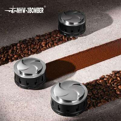 MHW-3BOMBER轰炸机游隼自重力布粉器51/53/58mm通用意式压粉套装