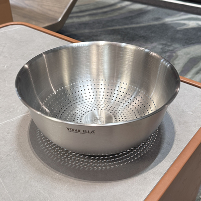 【出德国】【18/10不锈钢】【贵族体验】洗菜篮沥水篮洗水果篮沥