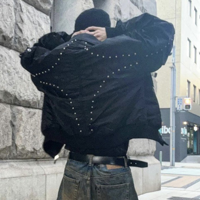 小众潮牌设计感秋冬加厚保暖棉服