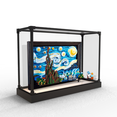 21333梵高星月夜星空油画收纳架