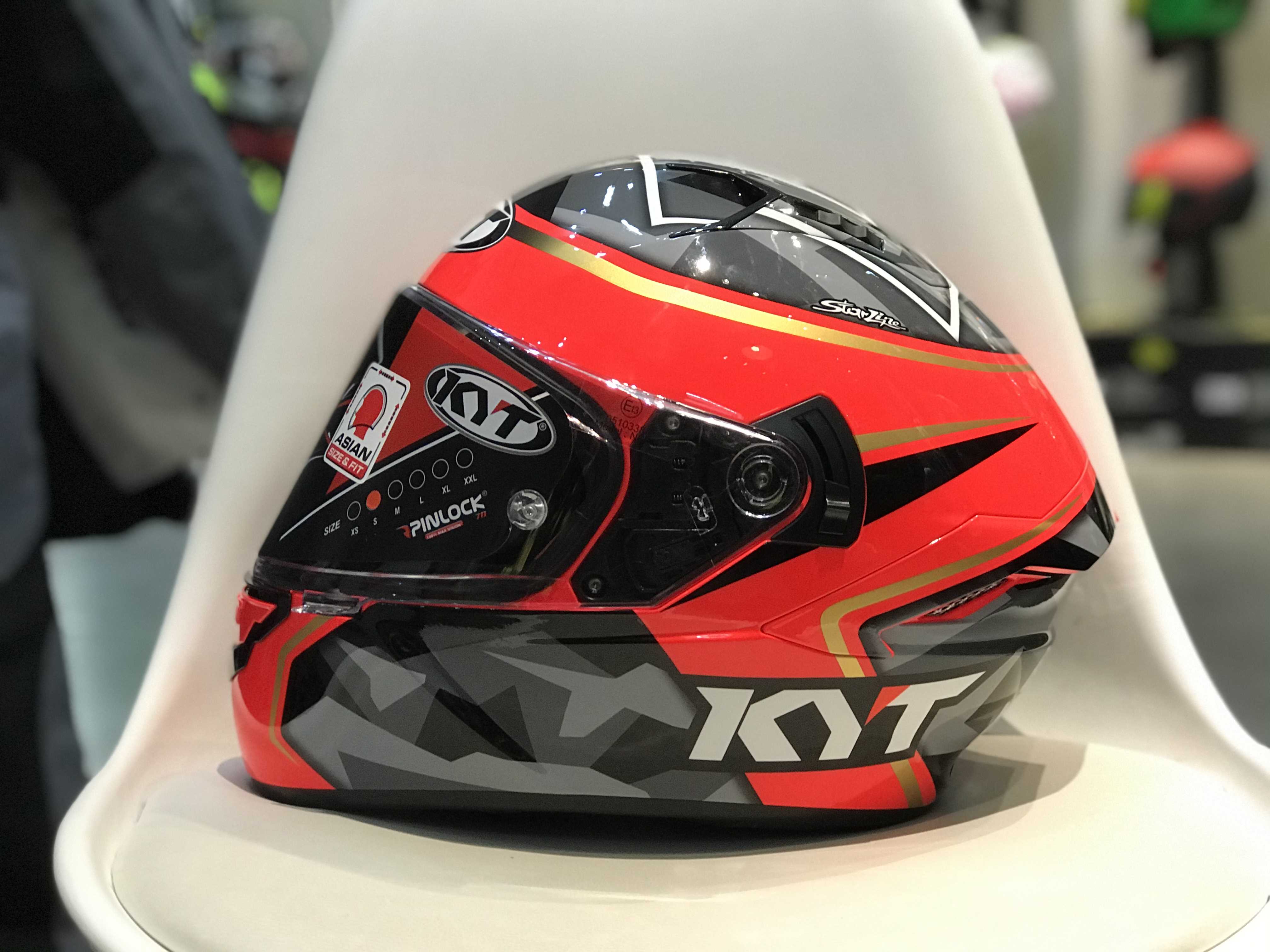 正品KYT全盔摩托车头盔夏季轻便男女士防雾双镜片机车全覆式碳纤_虎窝淘