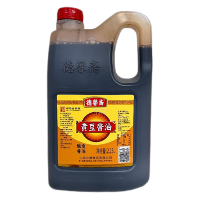 德馨斋酱油济南大桶三级海鲜