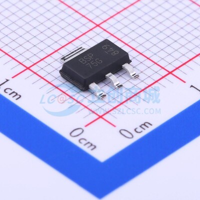 功率电子开关 BSP75GQTA SOT-223 DIODES(美台) 电子元件原装正品