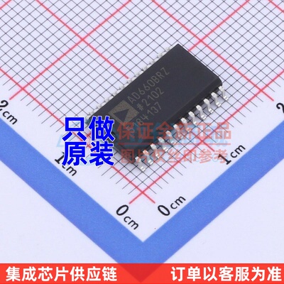 数模转换芯片DAC AD660BRZ SOIC-24 ADI(亚德诺) 电子元器件配单