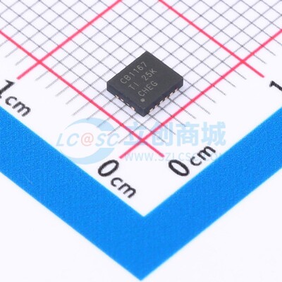 RS-485/RS-422芯片 SN65C1167ERGYR VQFN-16(3.5x4) TI/德州