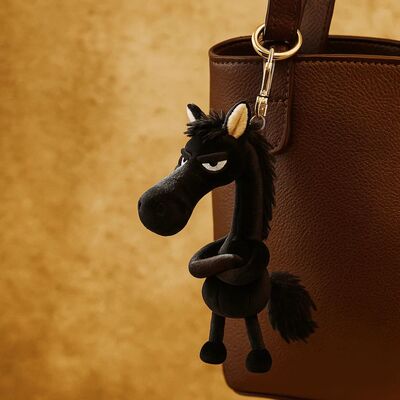 Cartoon Simulation Horse Stuffed Toy Exquisite Craftsmanship